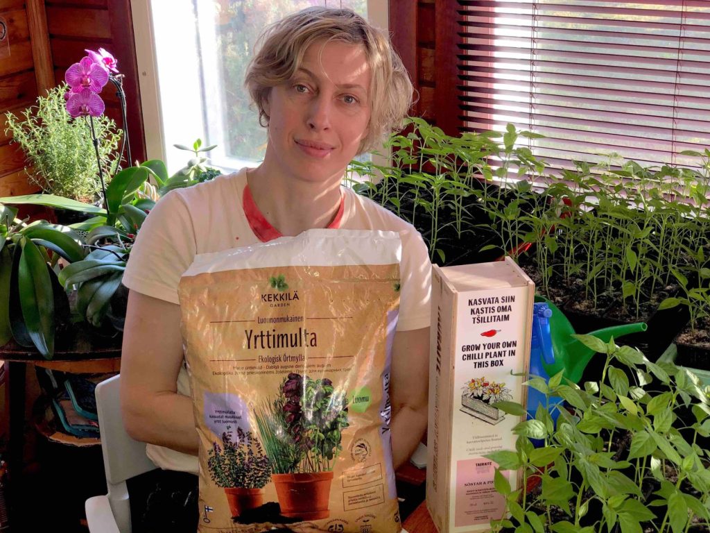 Tiina Tauraite tšillikasvatuse ABC - Kekkilä.ee